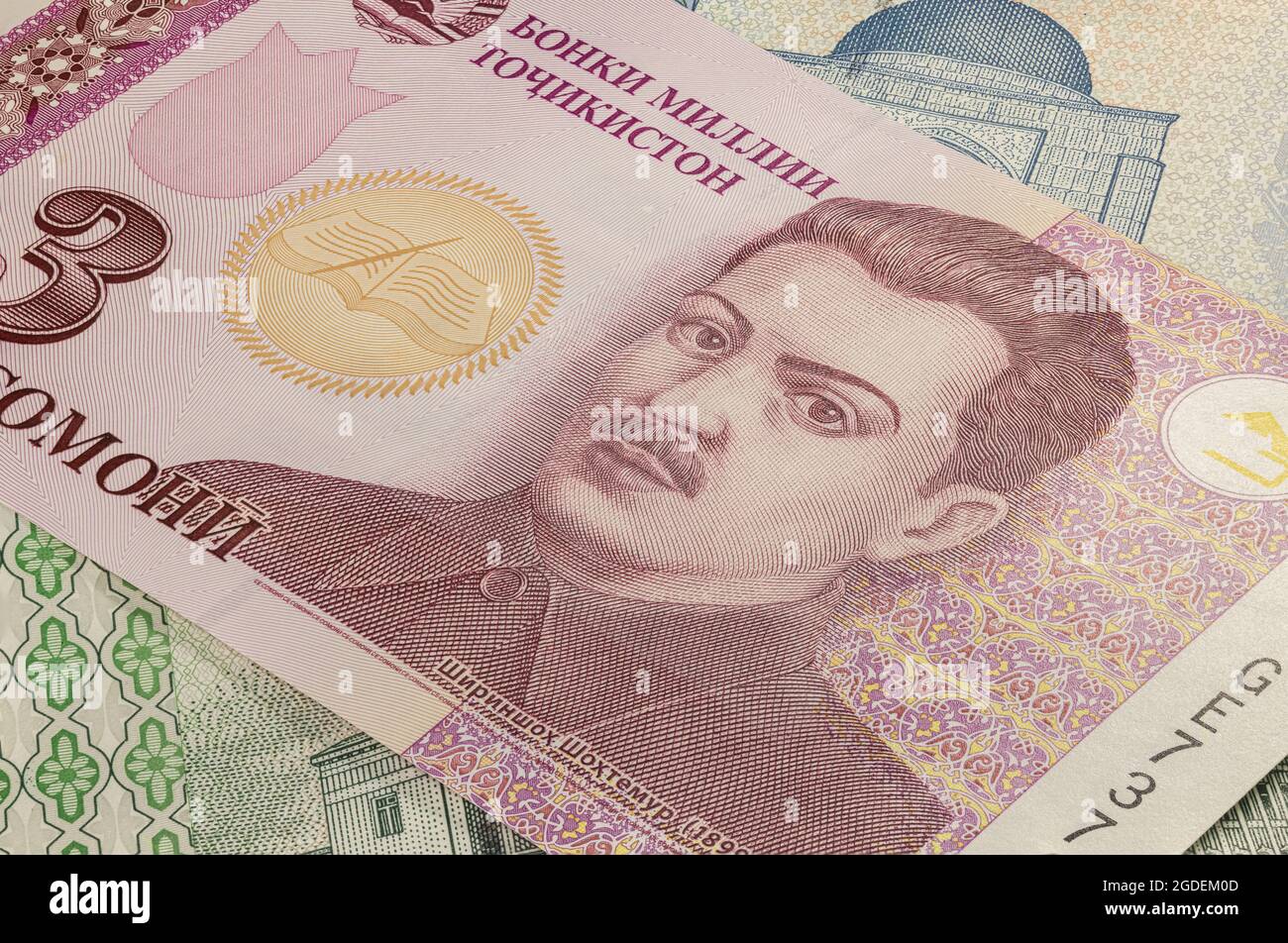 Tajikistani banknote hi-res stock photography and images - Alamy