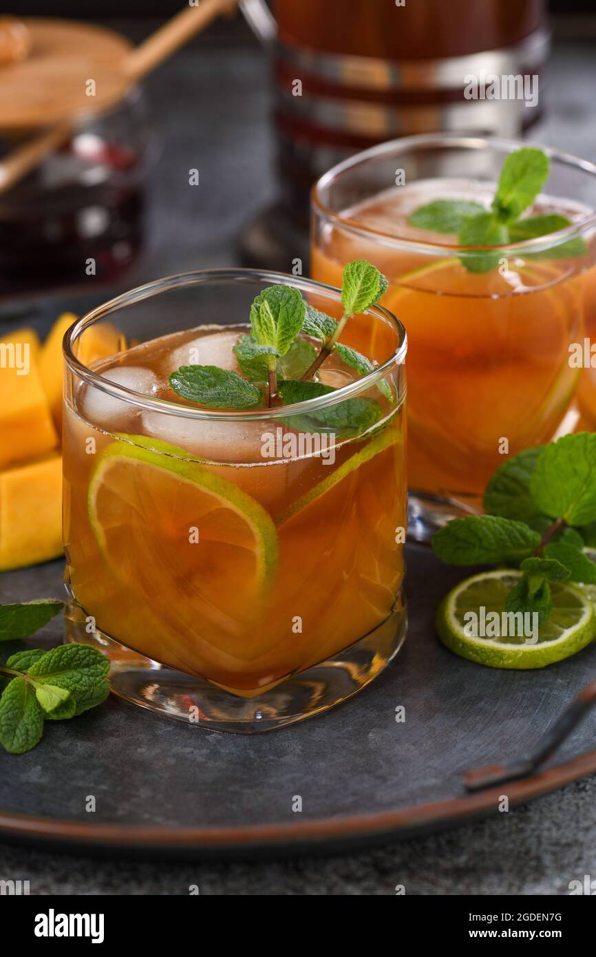 Mango tea hi-res stock photography and images - Alamy
