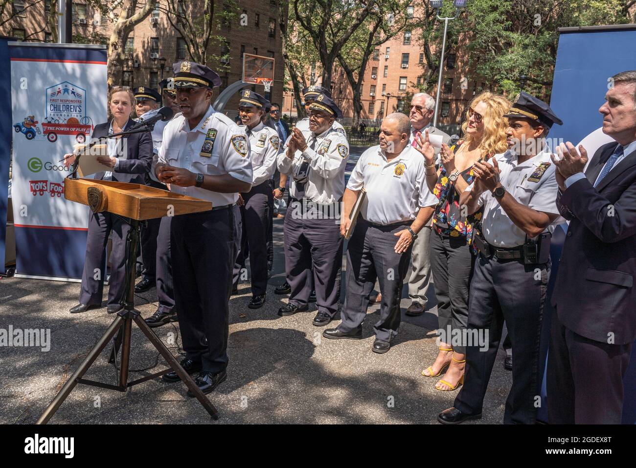 New York, United States. 12th Aug, 2021. NYPD Chief of Department ...