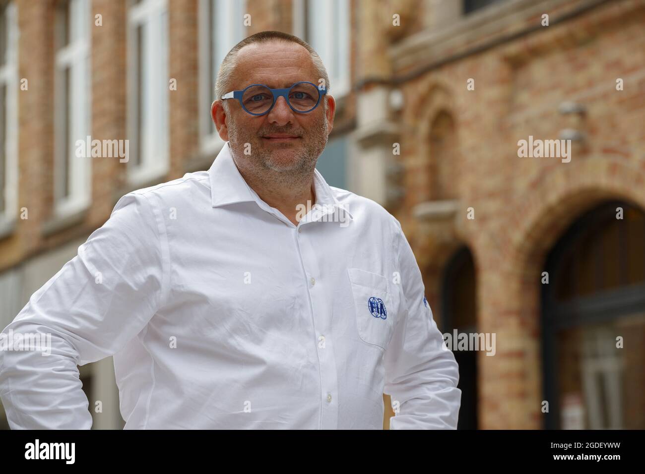 MATTON Yves, FIA Rally Director, portrait during the 2021 Ypres Rally ...