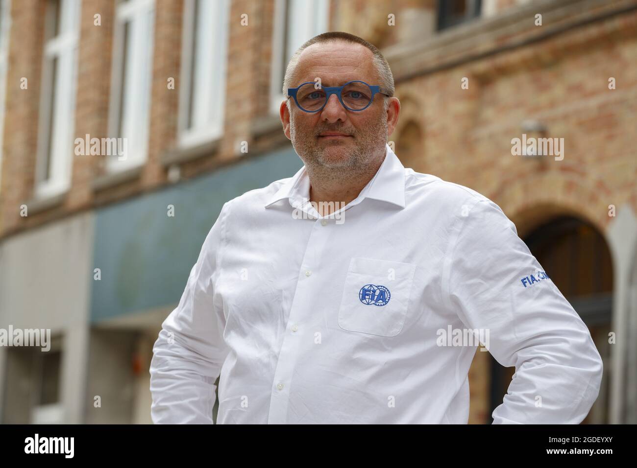 MATTON Yves, FIA Rally Director, portrait during the 2021 Ypres Rally ...