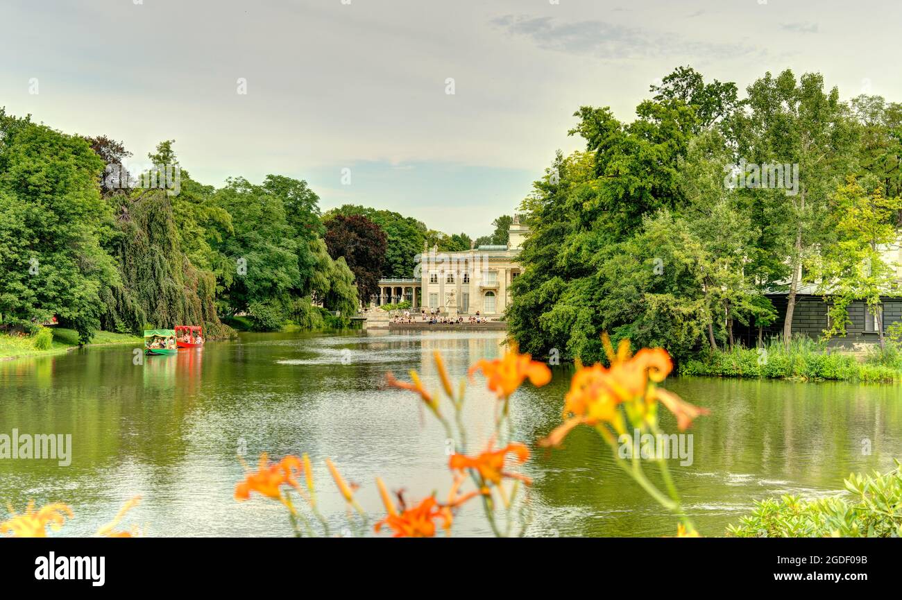 Warsaw, Lazienki Park, HDR Image Stock Photo - Alamy
