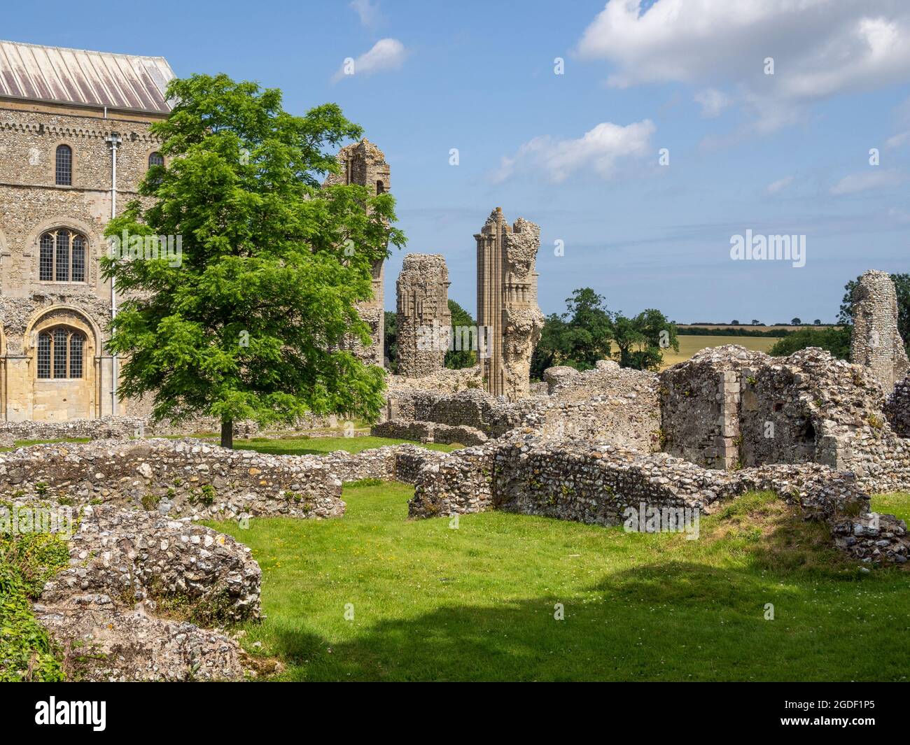 The Priory Church of St Mary and the Holy Cross, Binham, Norfolk, UK ...