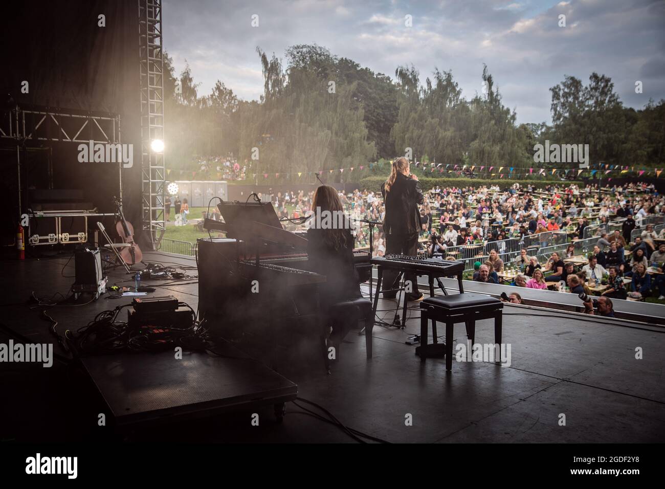 Oslo, Norway. 12th Aug, 2021. The Norwegian singer, songwriter and ...