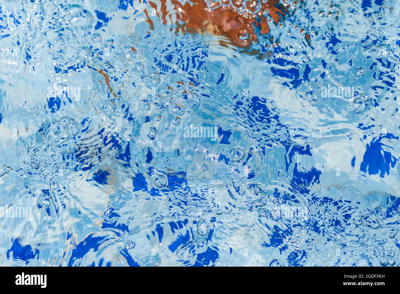 abstract water with bubbles movement background Stock Photo - Alamy