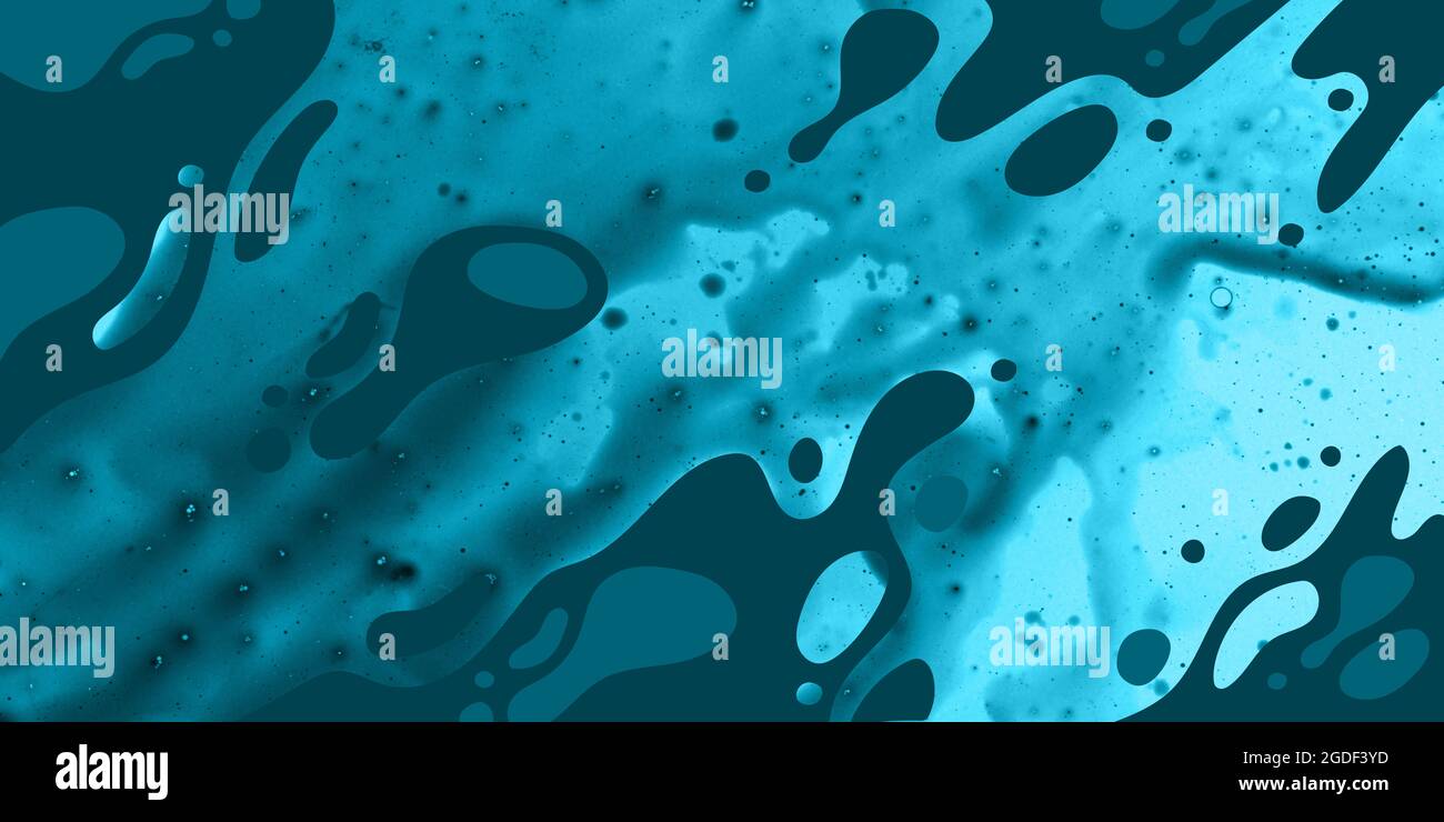 Shades of blue. Abstract elegance composition. Copy space for design ...