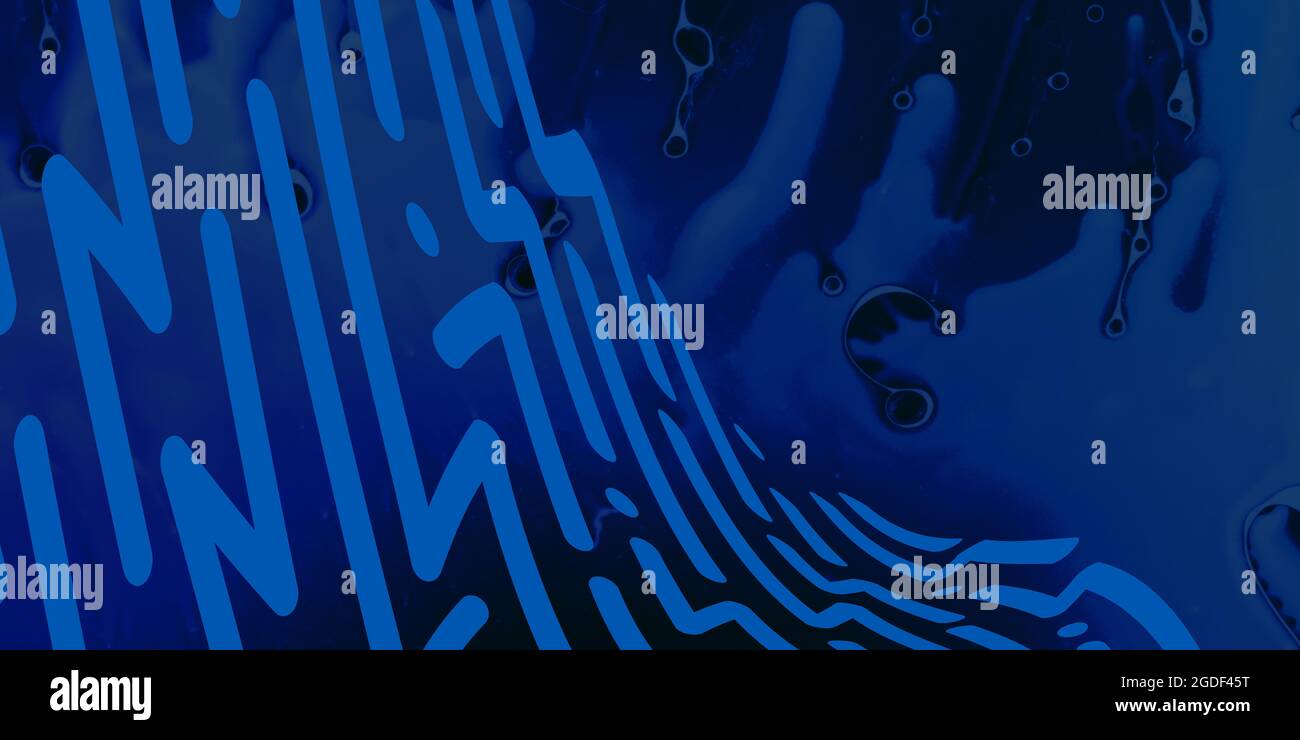 Deep blue color concept. Abstract color dynamic background. Copy space ...