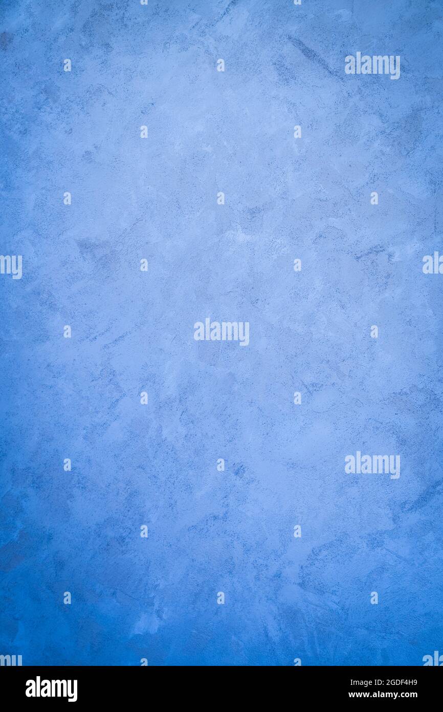 Blue wall cement paint texture background Stock Photo - Alamy