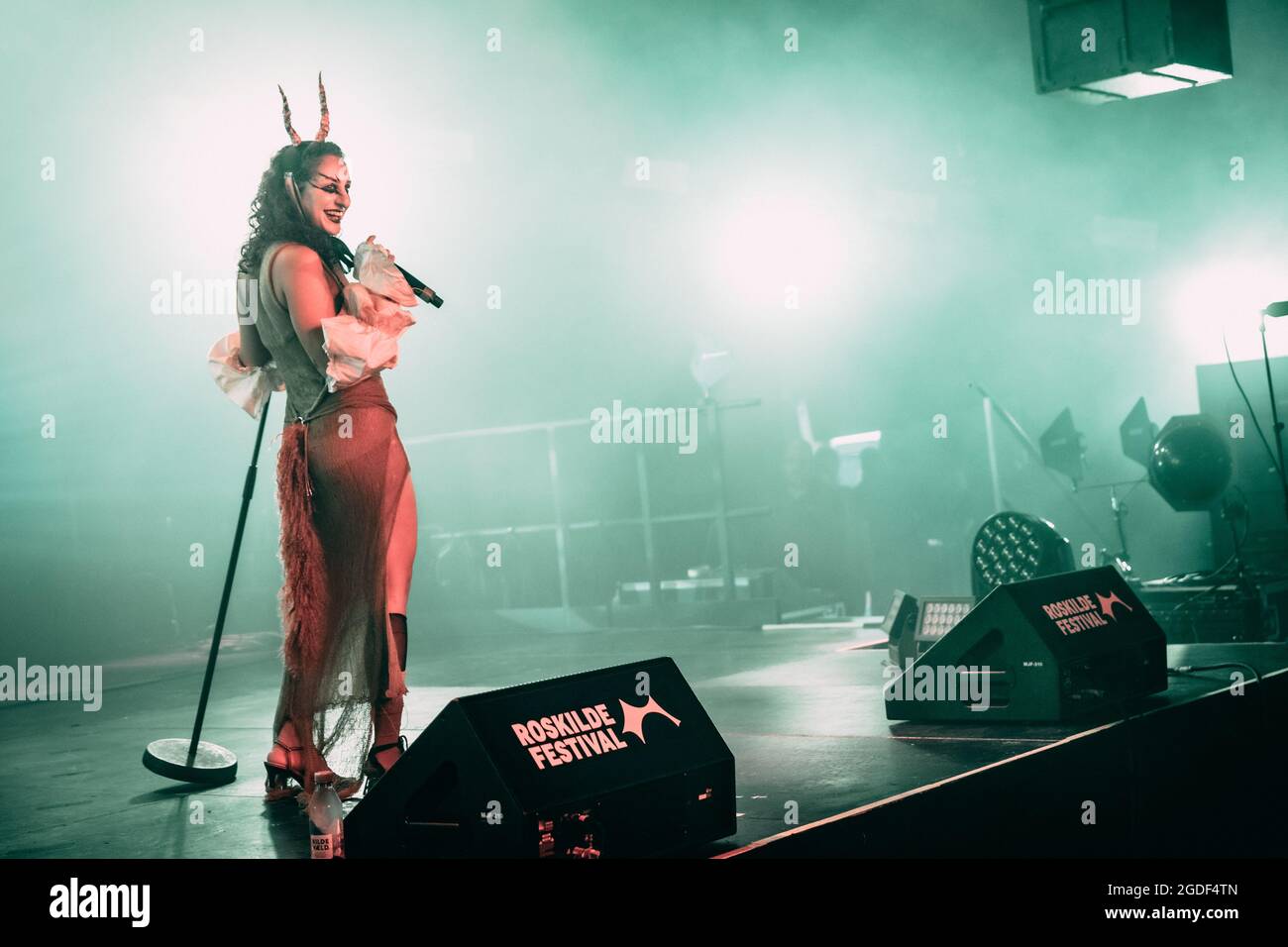 Roskilde, Denmark. 03rd, July 2021. The Iranian-Swedish rapper and ...