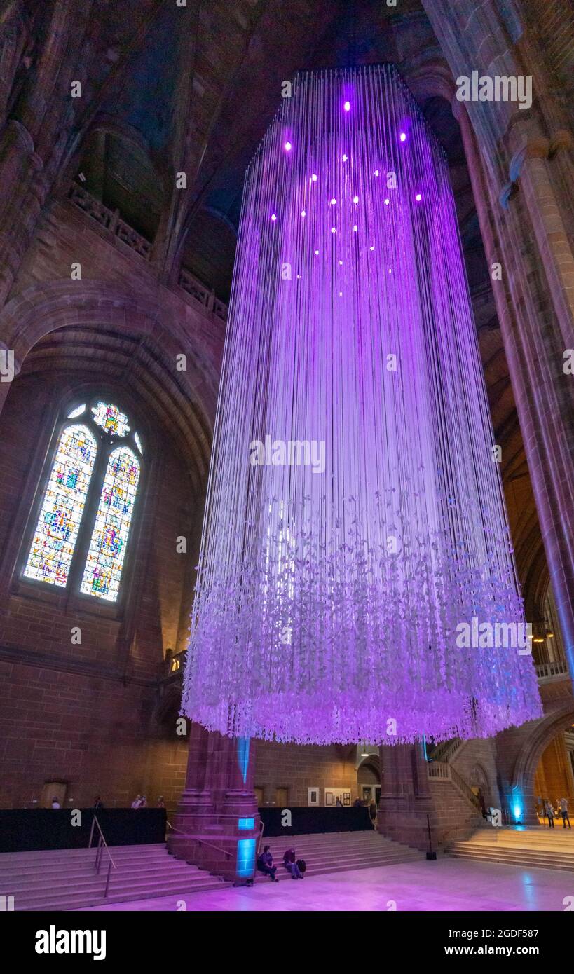 Peace Doves, an art work bt Peter Walker, Inside the Liverpool ...