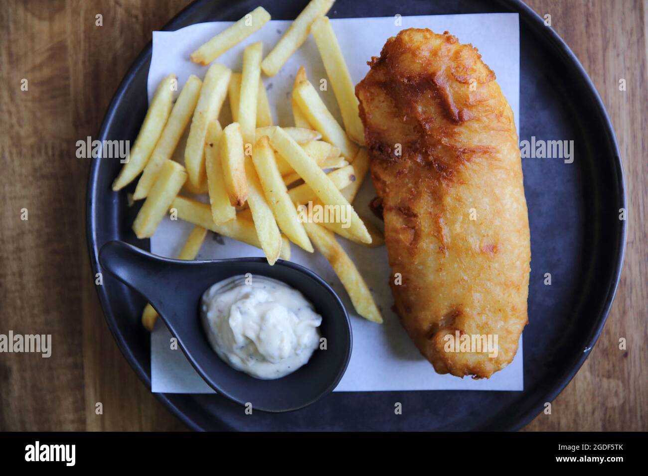 Fish and chips English food Stock Photo - Alamy