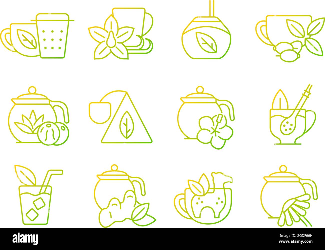 Chinese drinking tea Stock Vector Images - Alamy
