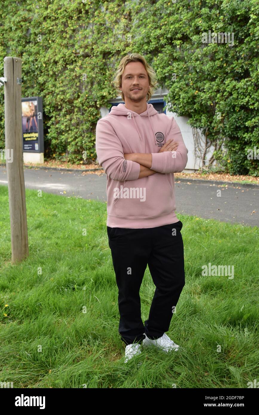 Cologne, Germany. 13th Aug, 2021. The actor Christopher Kohn in the ...