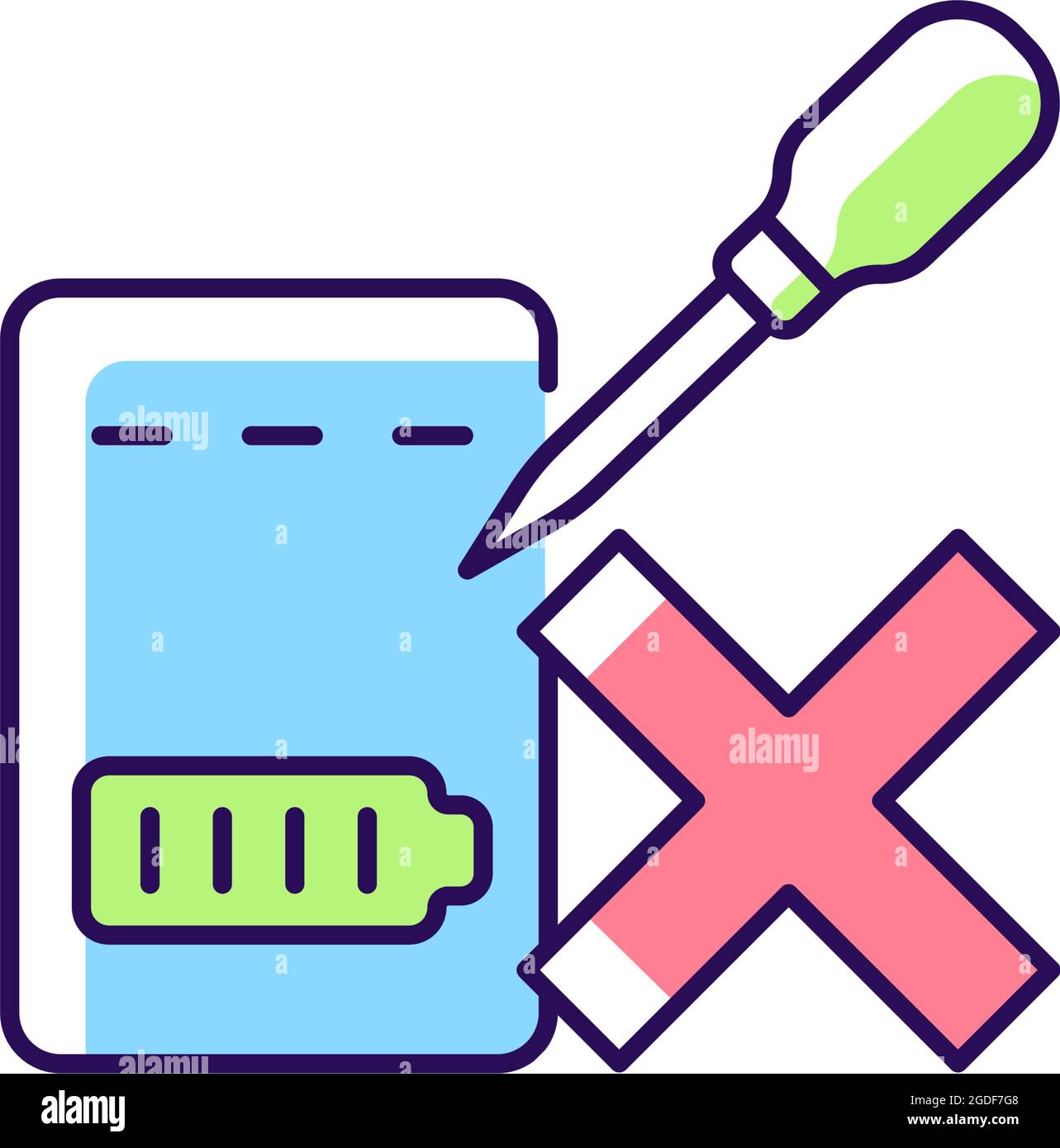 Puncture safety Stock Vector Images - Alamy