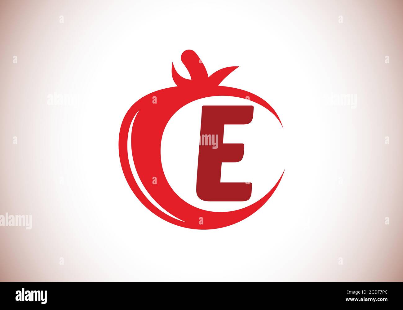 Font design fresh tomato Stock Vector Images - Alamy