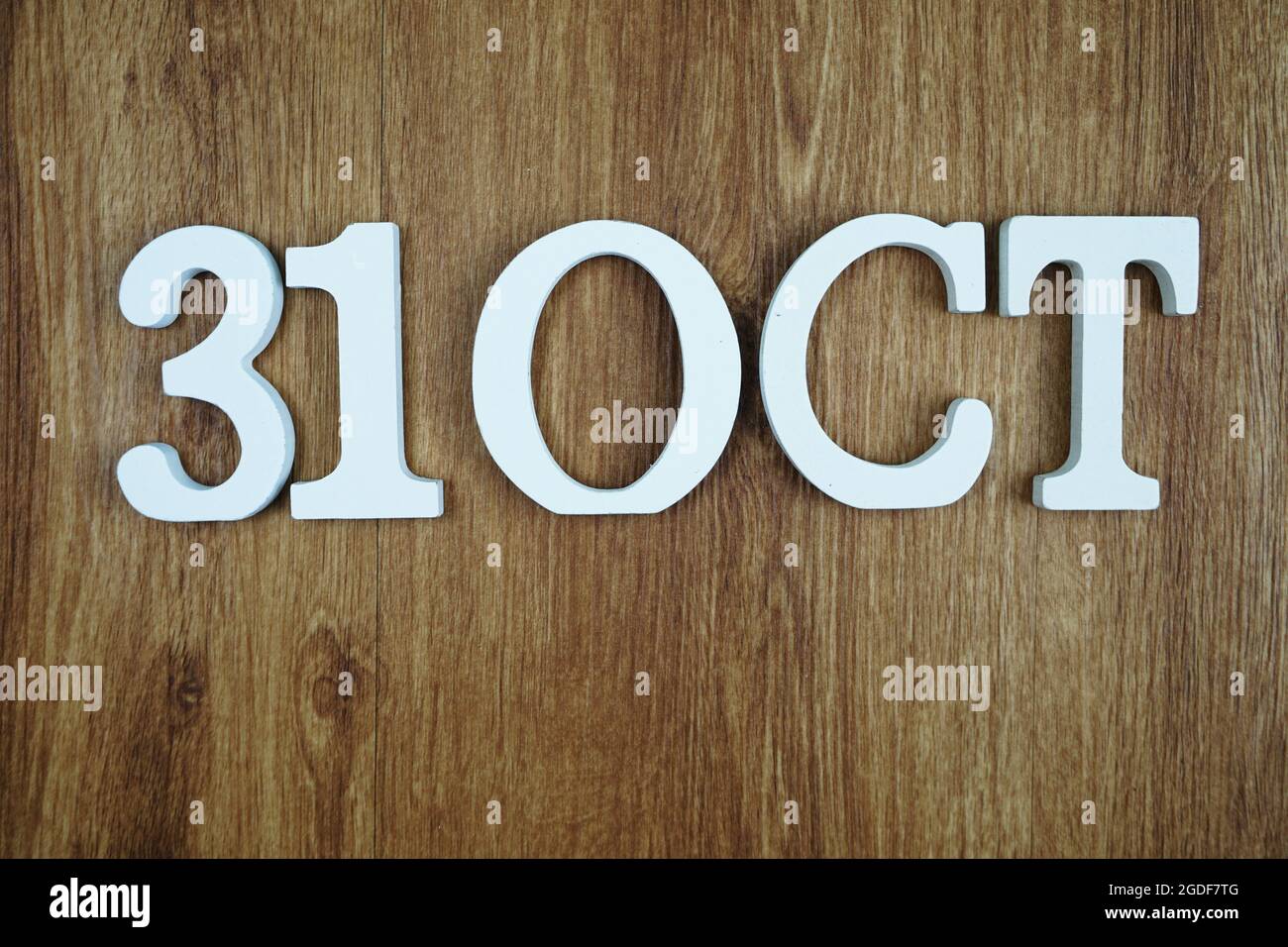 31 october alphabet letters hi-res stock photography and images - Alamy