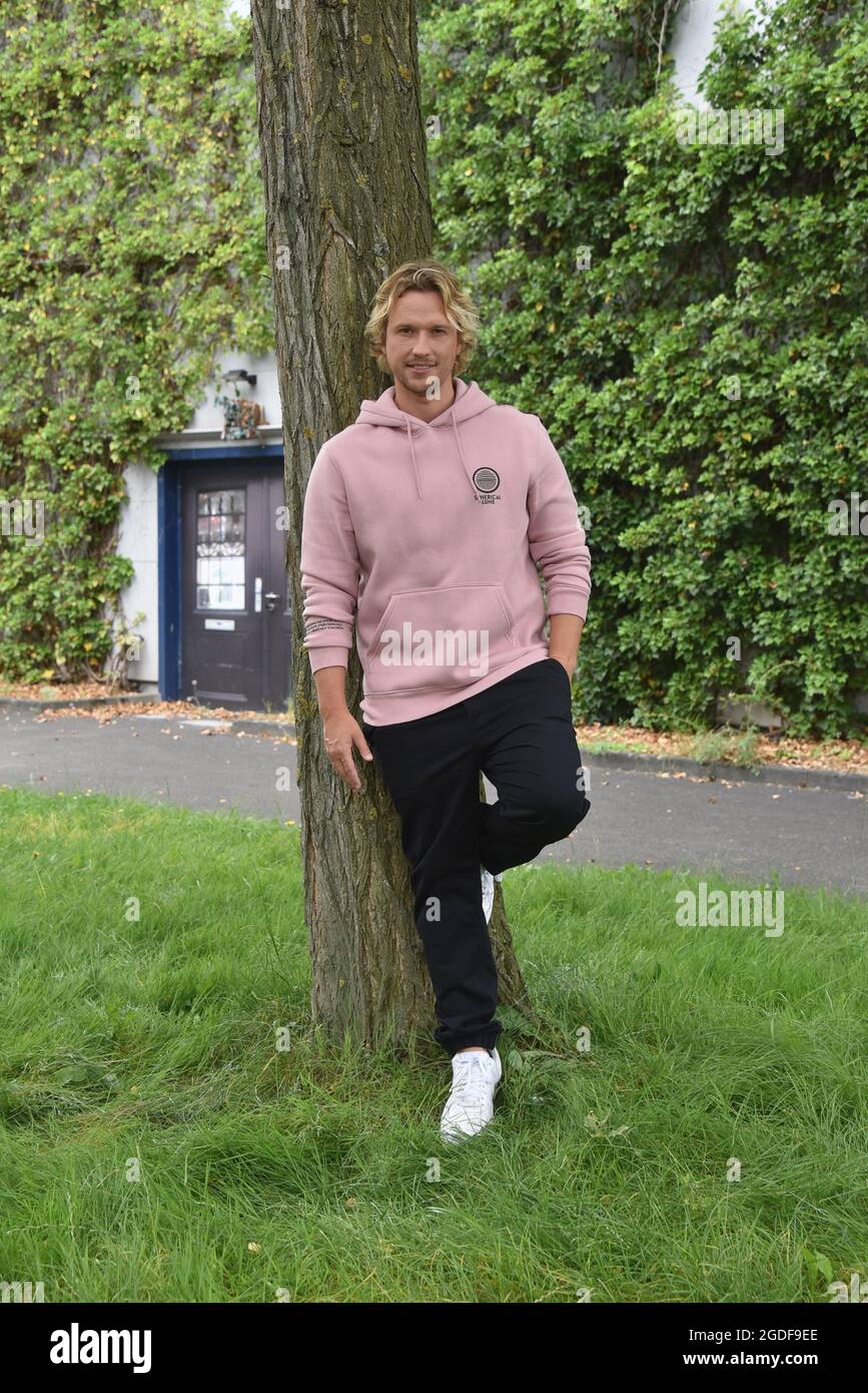 Cologne, Germany. 13th Aug, 2021. The actor Christopher Kohn in the ...