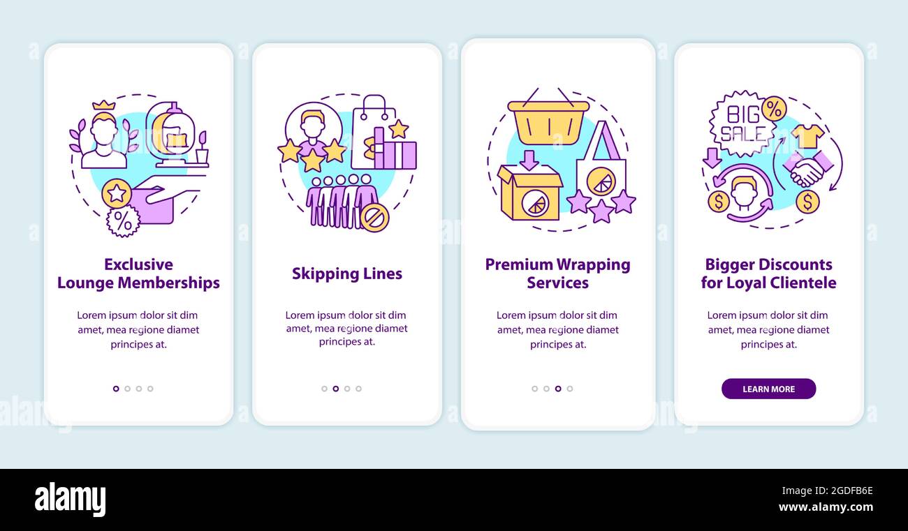 Web site loyalty program Stock Vector Images - Alamy