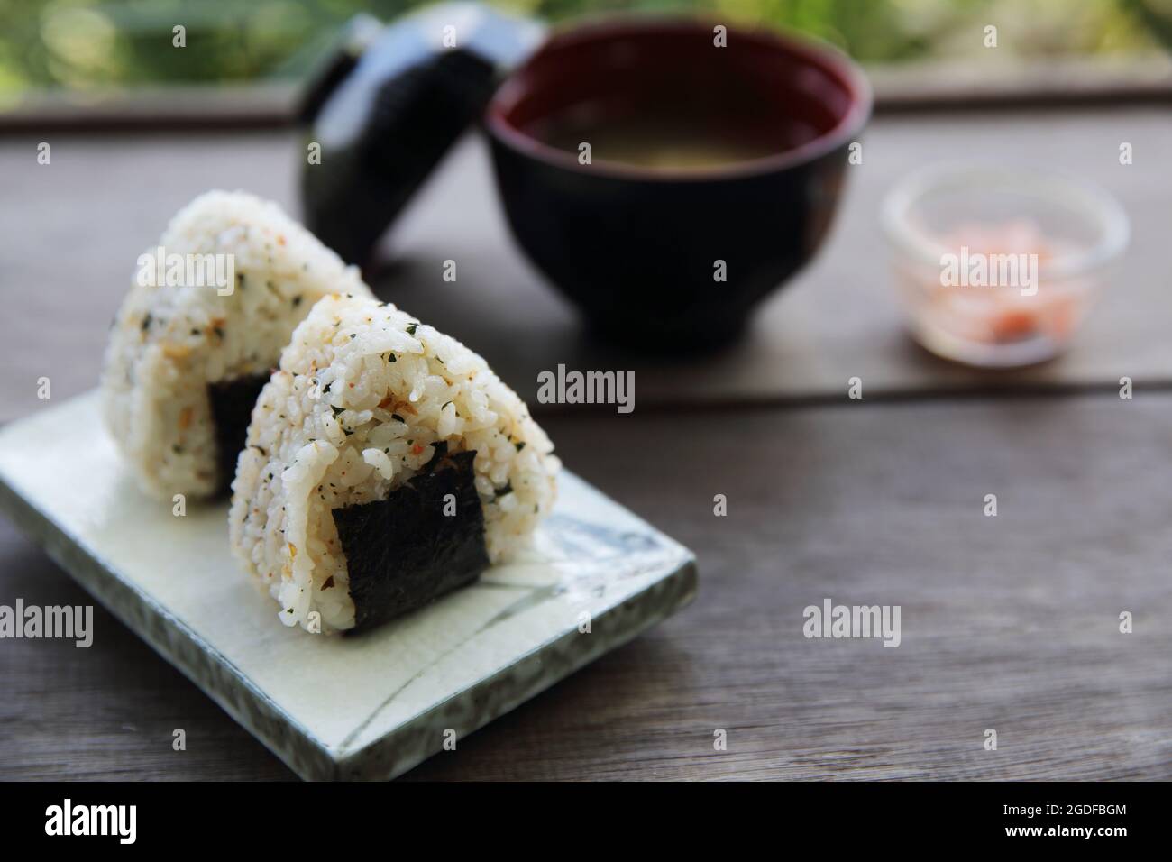 onigiri rice ball Stock Photo - Alamy