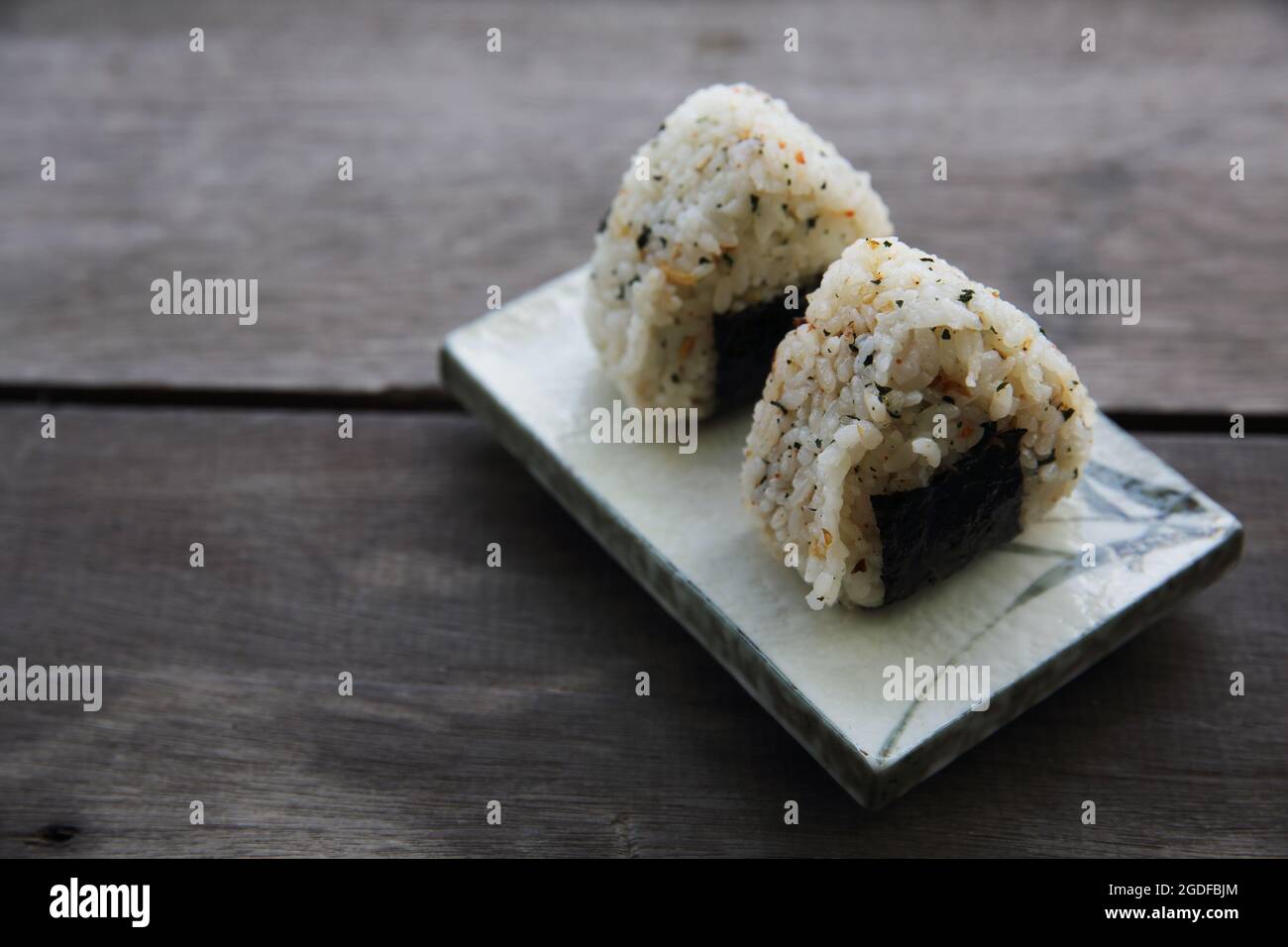 onigiri rice ball Stock Photo - Alamy