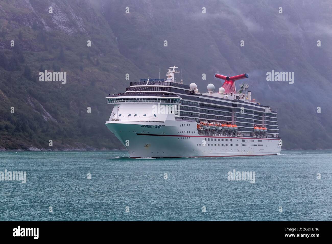 Carnival cruise ship fjord hi-res stock photography and images - Alamy