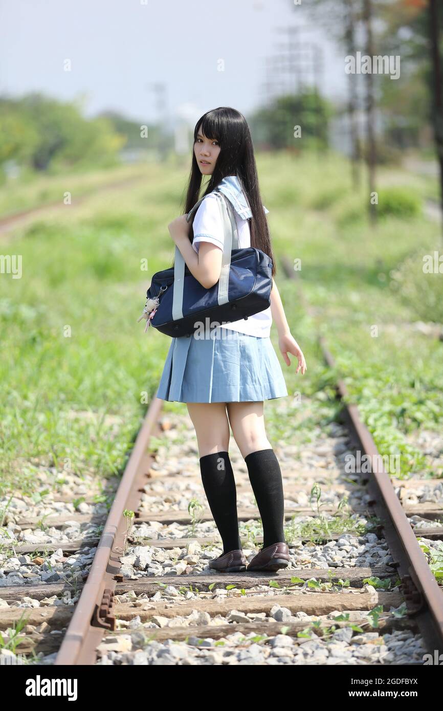 Chinese girl students hi-res stock photography and images - Alamy