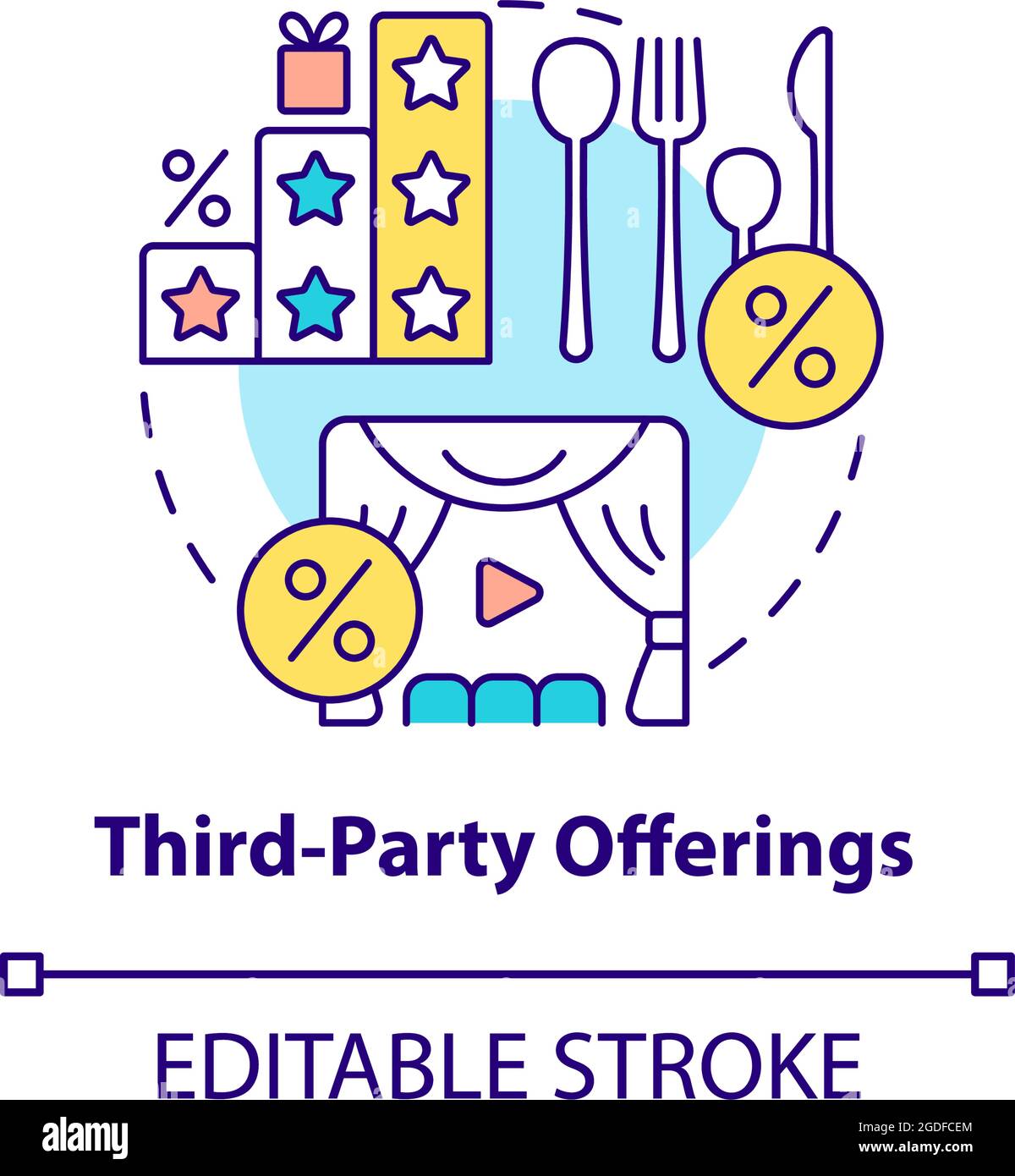 Third party Stock Vector Images - Alamy
