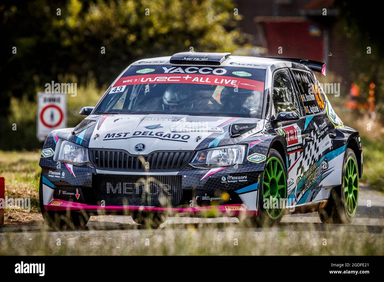 43 Harry BOUILLON (BEL), Grégory ANTOINE (BEL), SKODA Fabia Evo, RC2 ...