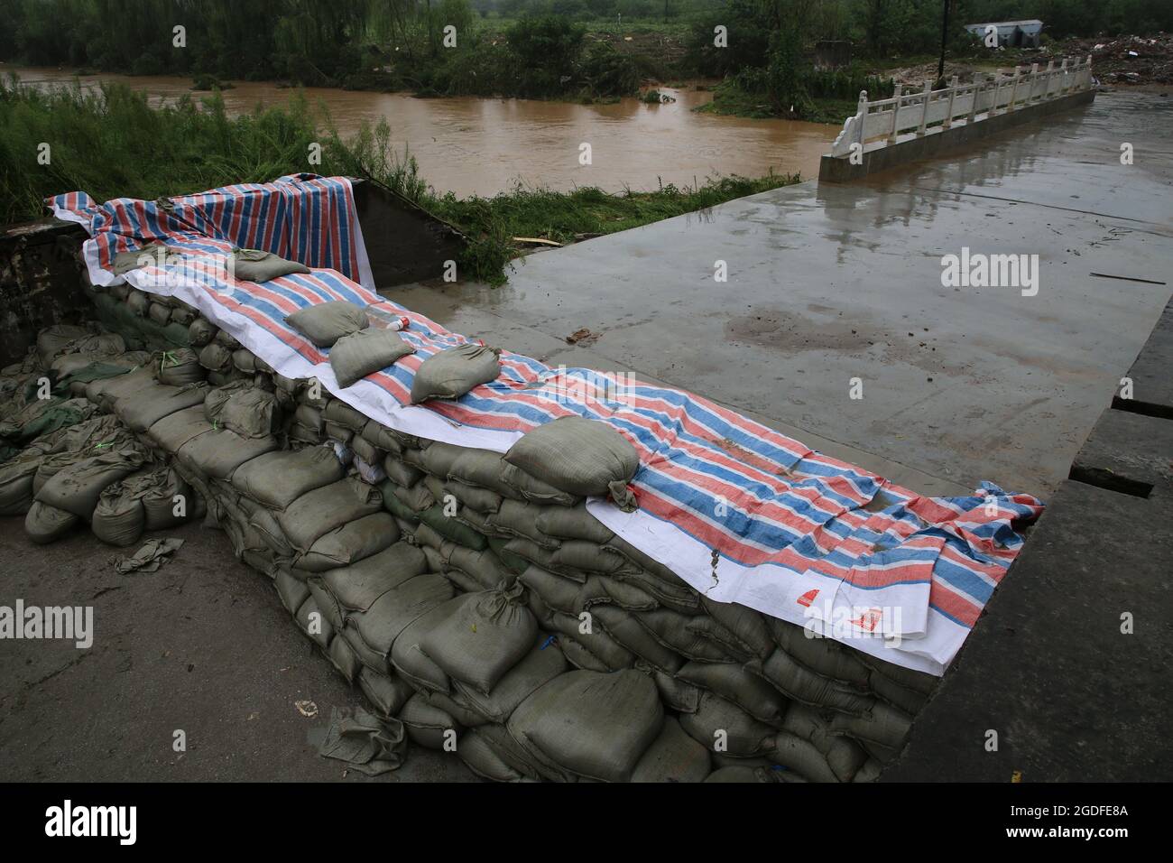 China's Hubei Province, 13 August 2021: A heavy storm hits parts of ...