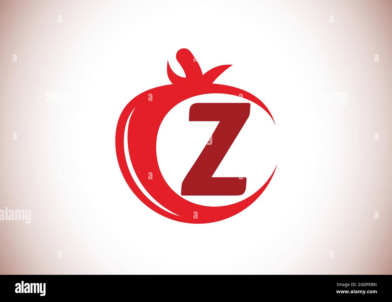 Z food logo hi-res stock photography and images - Alamy