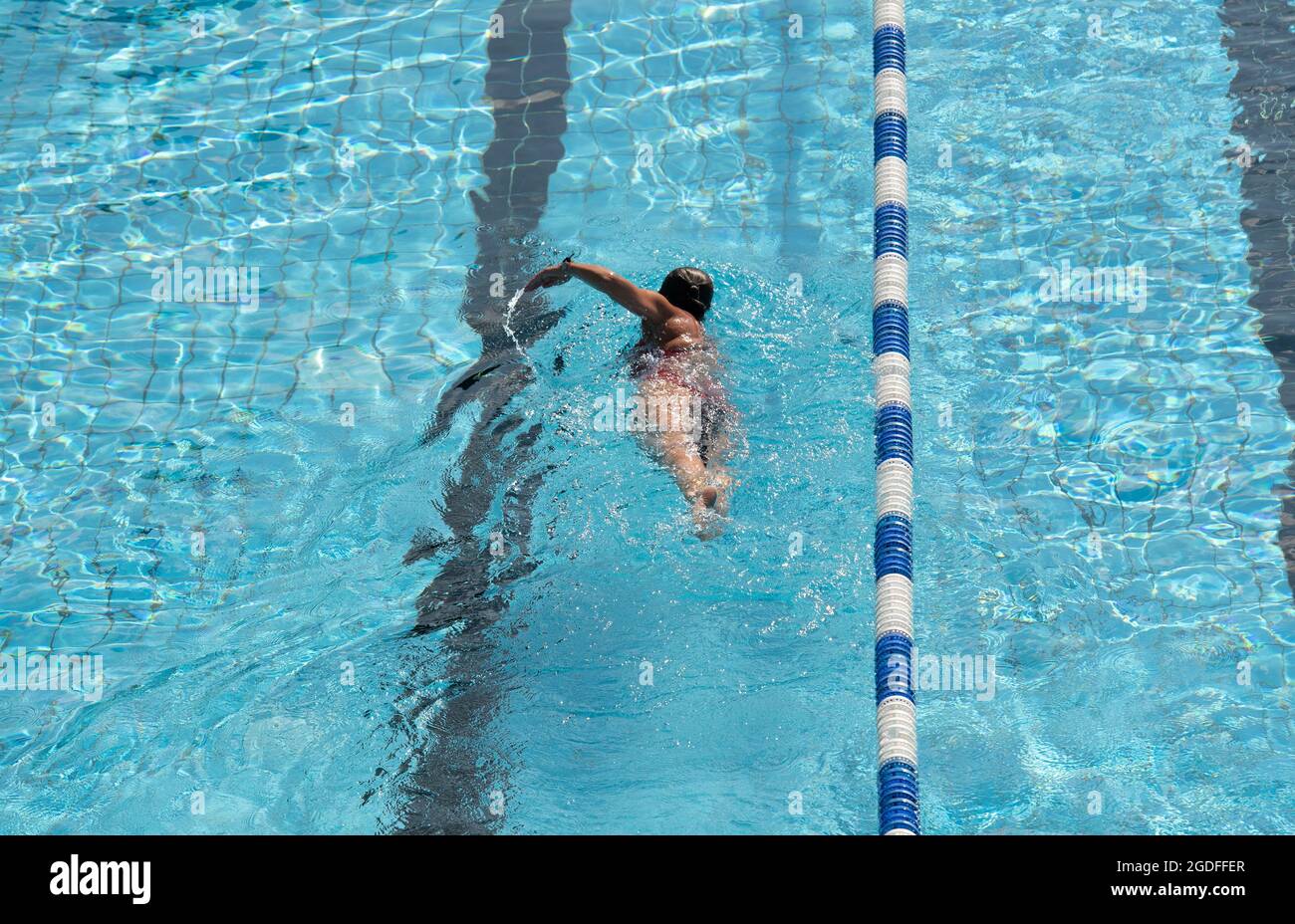 Berlin germany woman in pool hi-res stock photography and images - Alamy