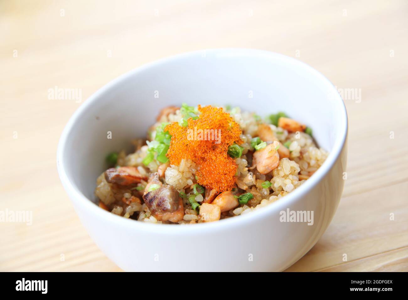 Japanese salmon fried rice hi-res stock photography and images - Alamy