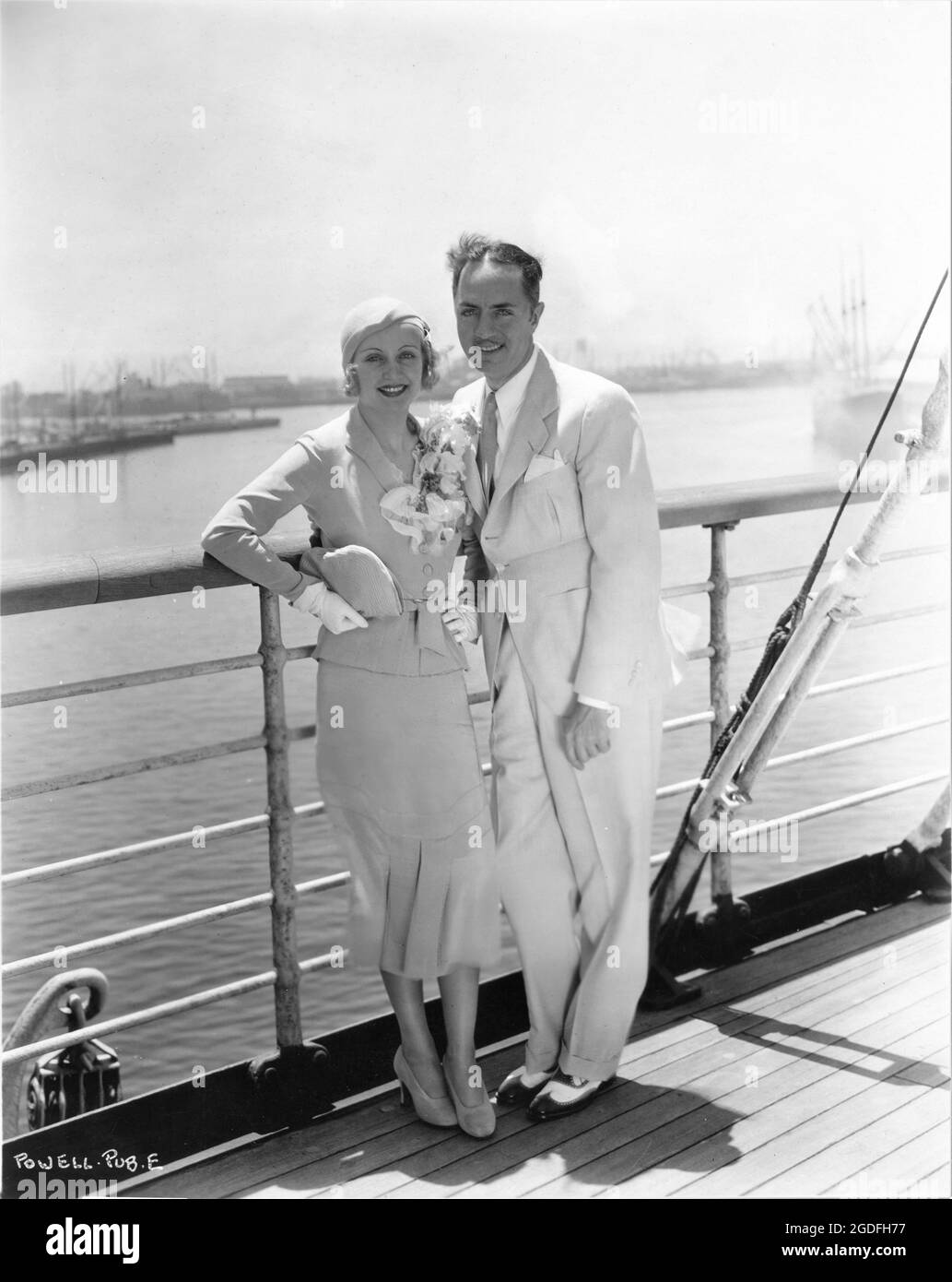 William powell and wife hi-res stock photography and images - Alamy