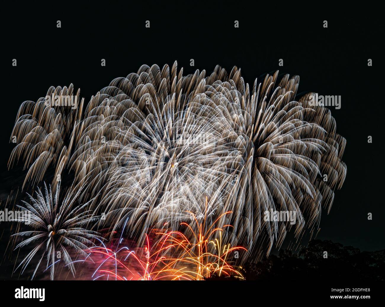 Beautiful Fireworks Celebration In Japan | Summer Season Night Festival ...