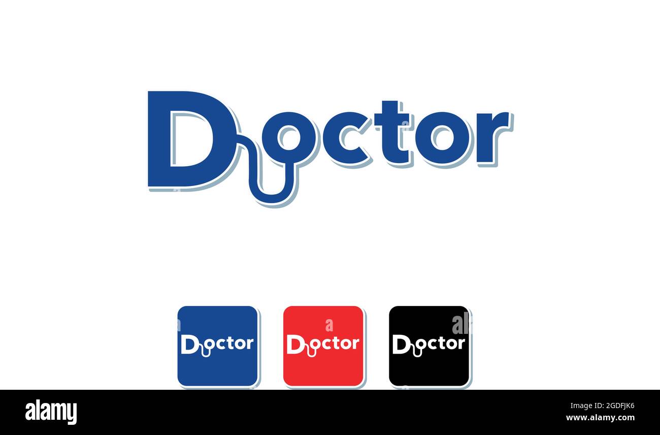 Doctor Logo High Resolution Stock Photography and Images - Alamy