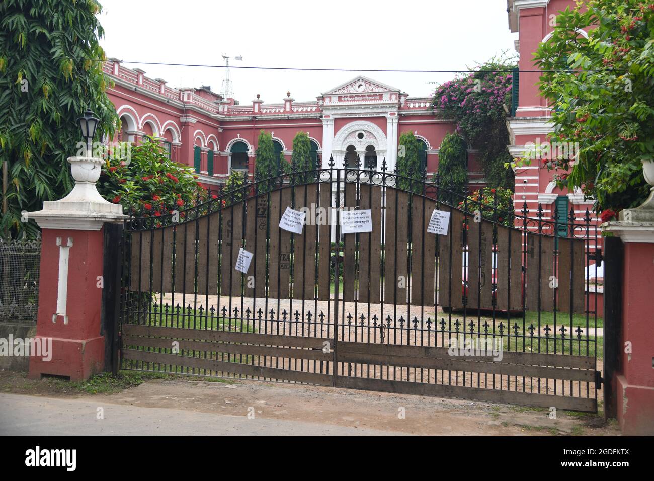 Entrance of Itachuna Rajbari or Bargee Danga (1766 CE) - now a heritage ...