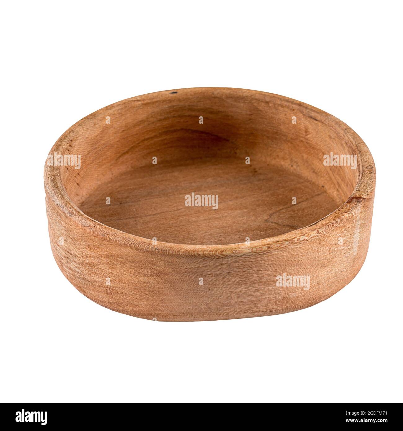 Empty wooden bowl side view hi-res stock photography and images - Alamy
