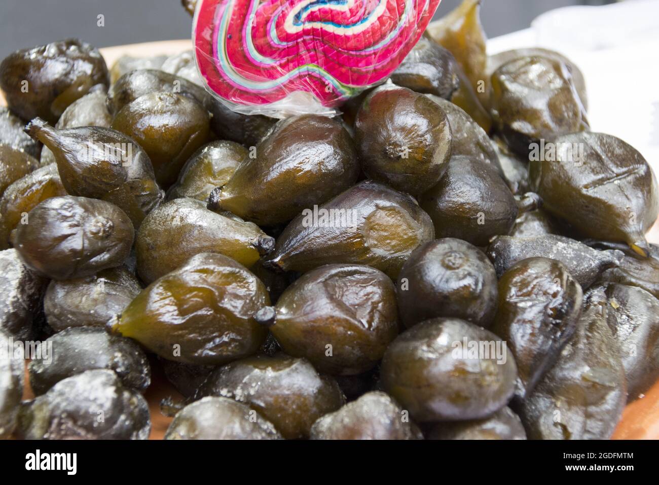 typical candy figs of Guatemala in central America Stock Photo - Alamy
