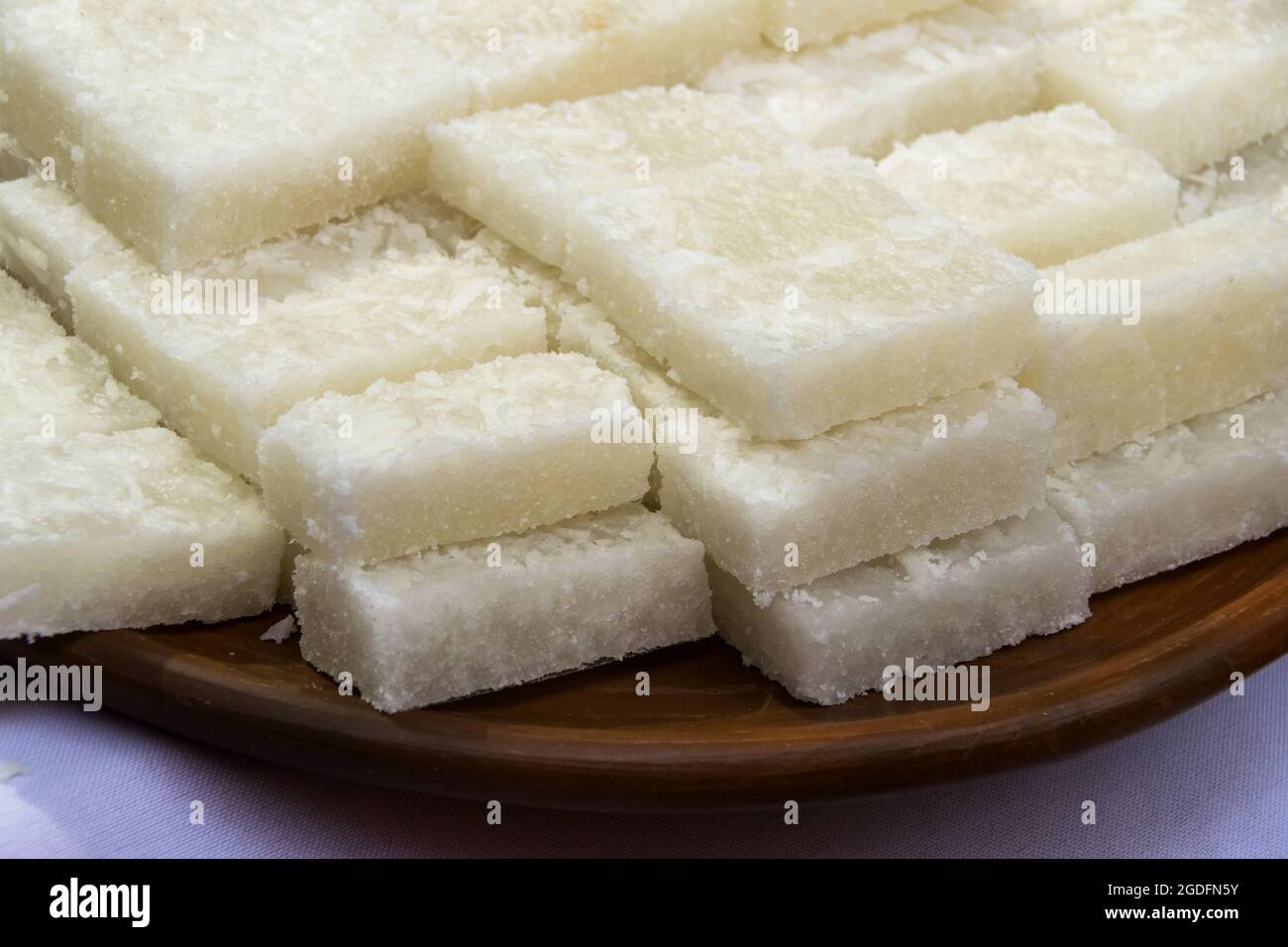 typical candy coconut of Guatemala, central America Stock Photo - Alamy