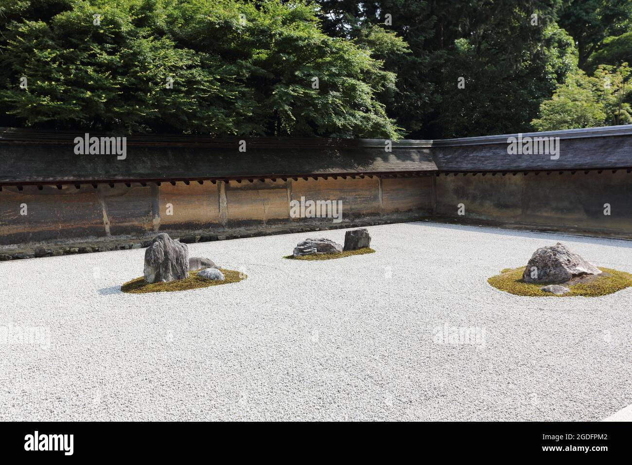 stone gardens in Kyoto japan Stock Photo - Alamy