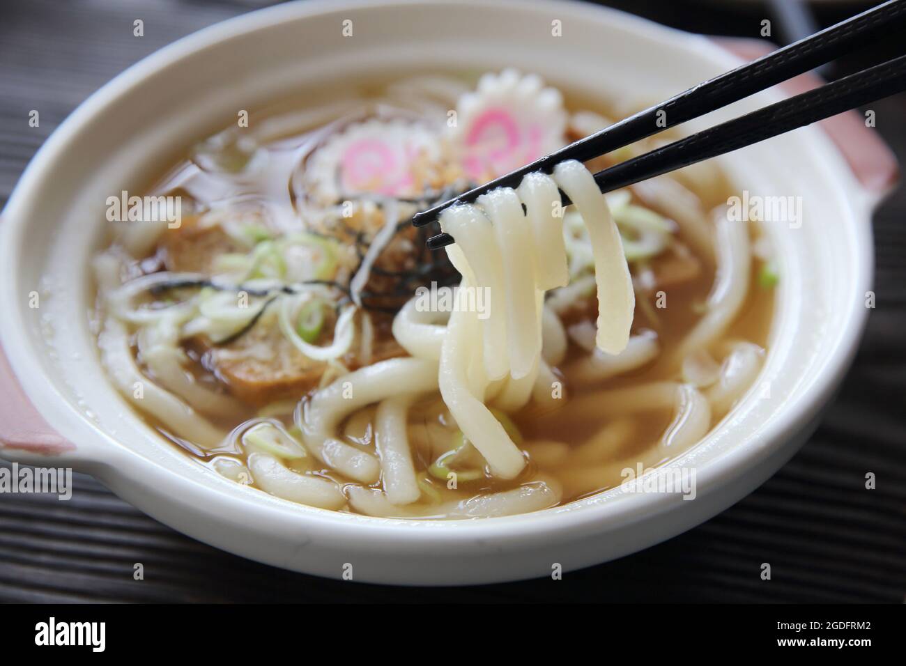 Japanese food udon ramen noodle Stock Photo - Alamy