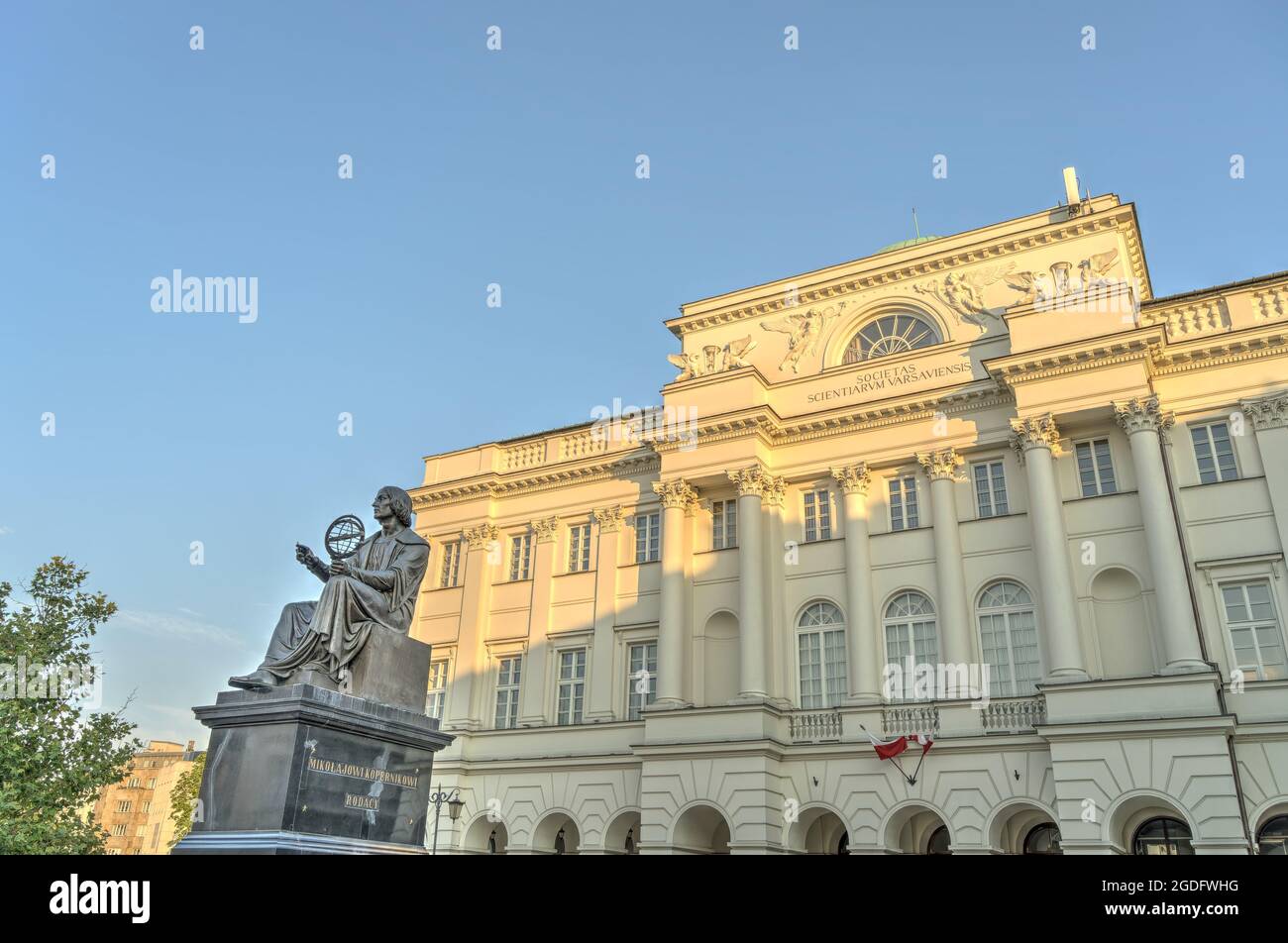 Warsaw, Nowy Swiat Street, HDR Image Stock Photo - Alamy