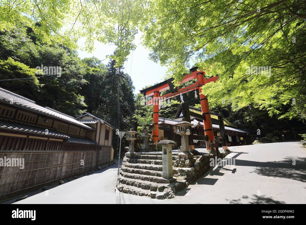 Shrine in kyoto japanese hi-res stock photography and images - Alamy
