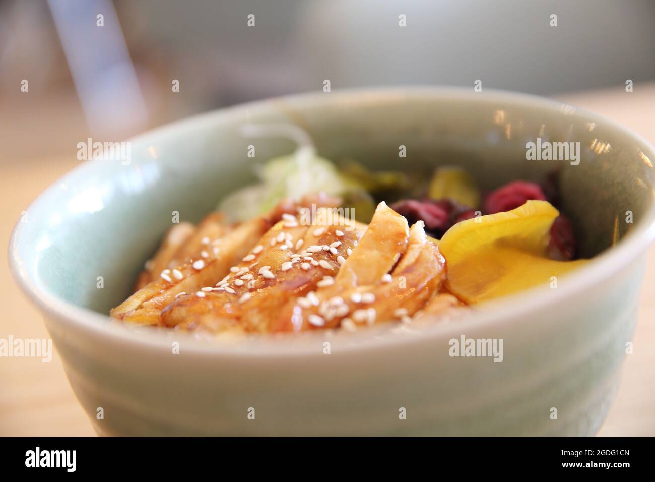 Japanese chicken rice hi-res stock photography and images - Alamy