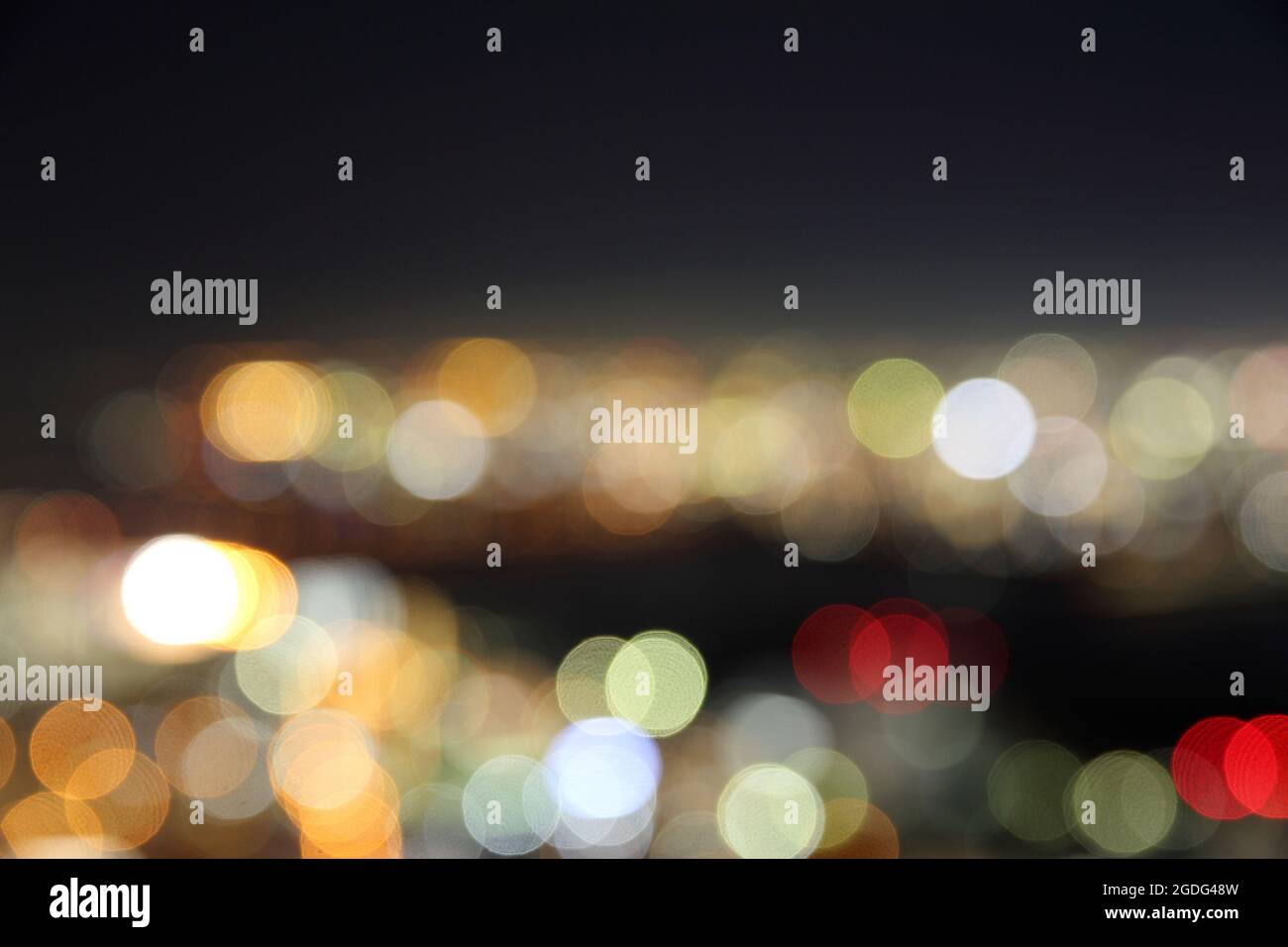 Night city bokeh hi-res stock photography and images - Alamy