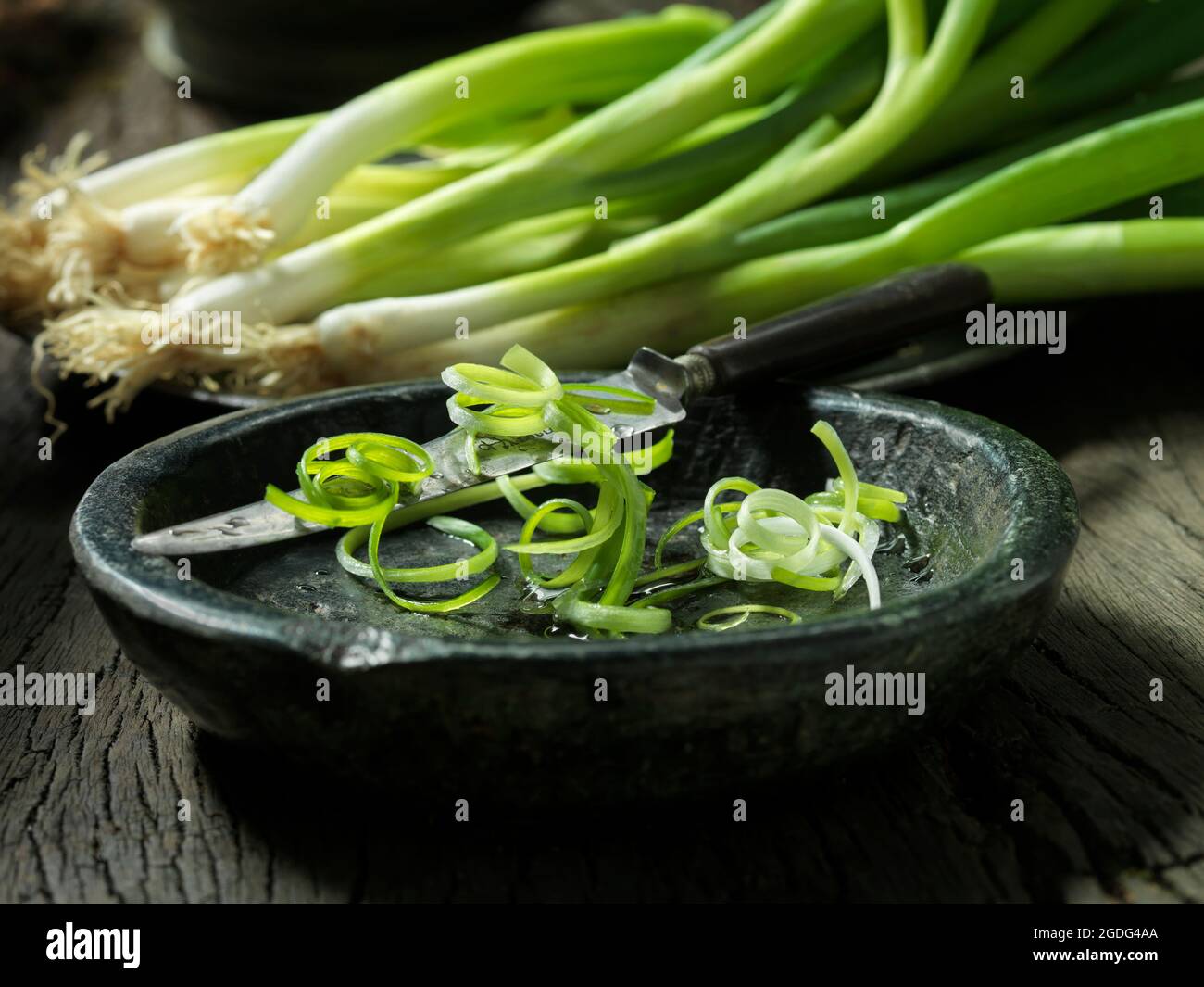 Healthy spring onions hi-res stock photography and images - Alamy