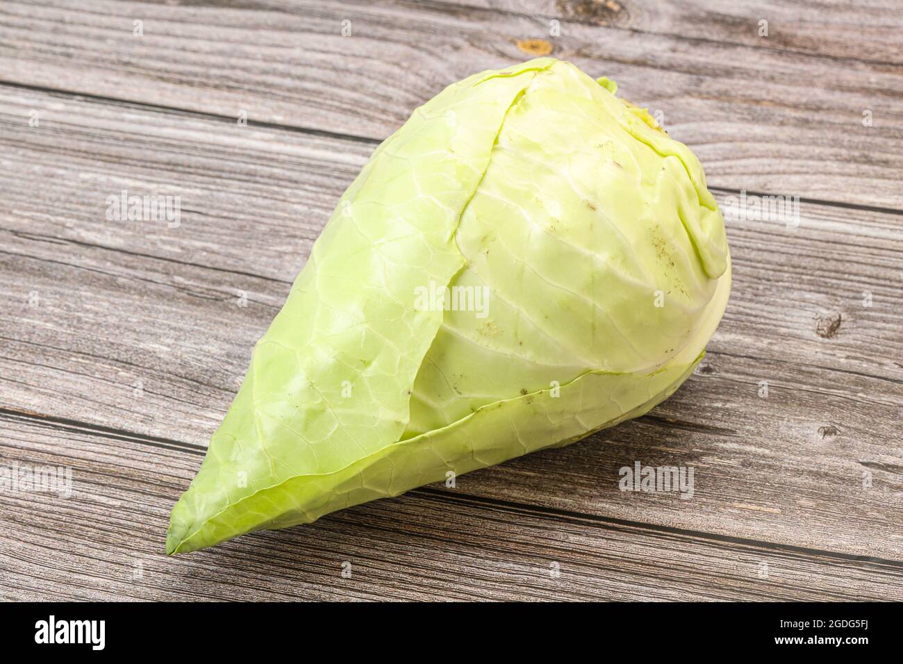 Cone cabbage for dietary and vegan cuisine Stock Photo - Alamy