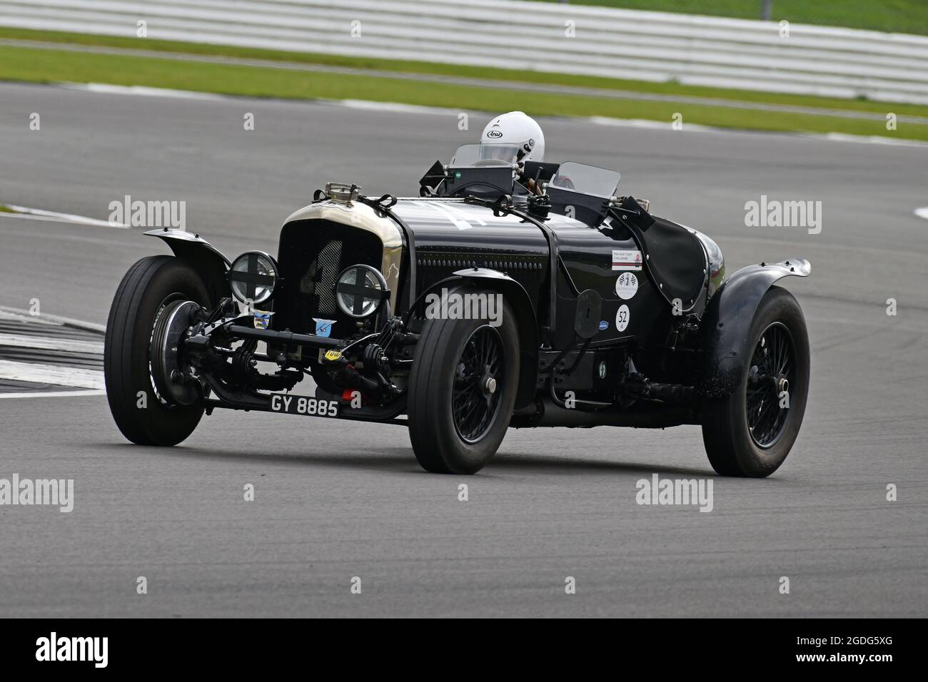David Ayre, Bentley 4/8 Litre, Motor Racing Legends, Pre-War BRDC 500 ...