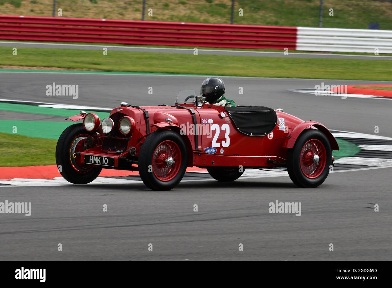 Simon Arscott, Graham Dodridge, Aston Martin 2 Litre, Motor Racing ...