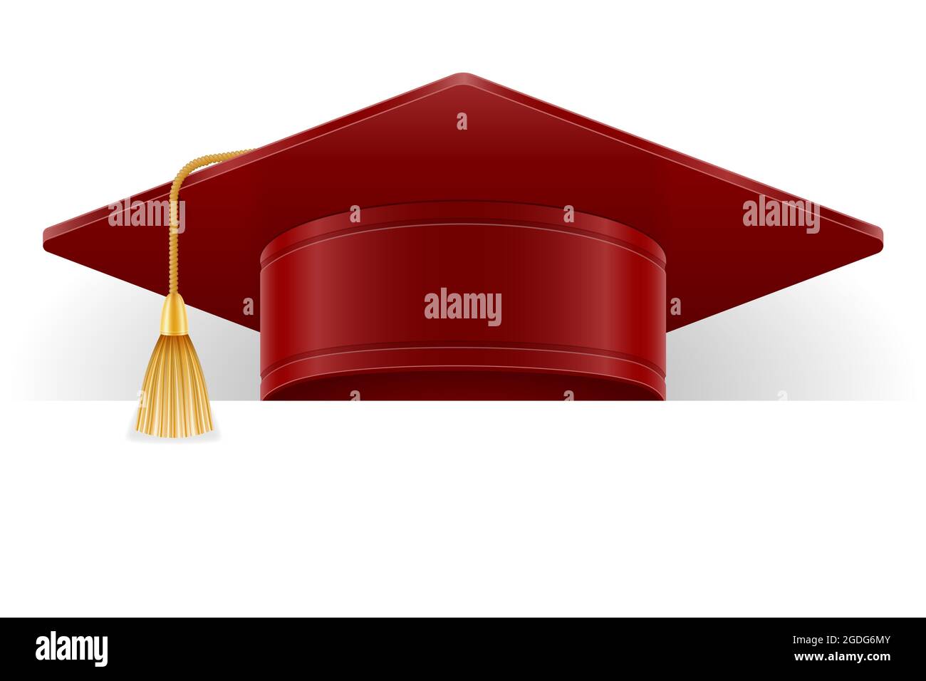 university college and academy graduate hat vector illustration ...